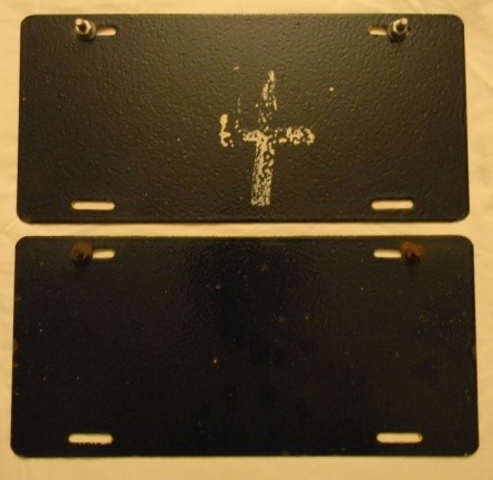 The FBI Porcelain License Plate Story